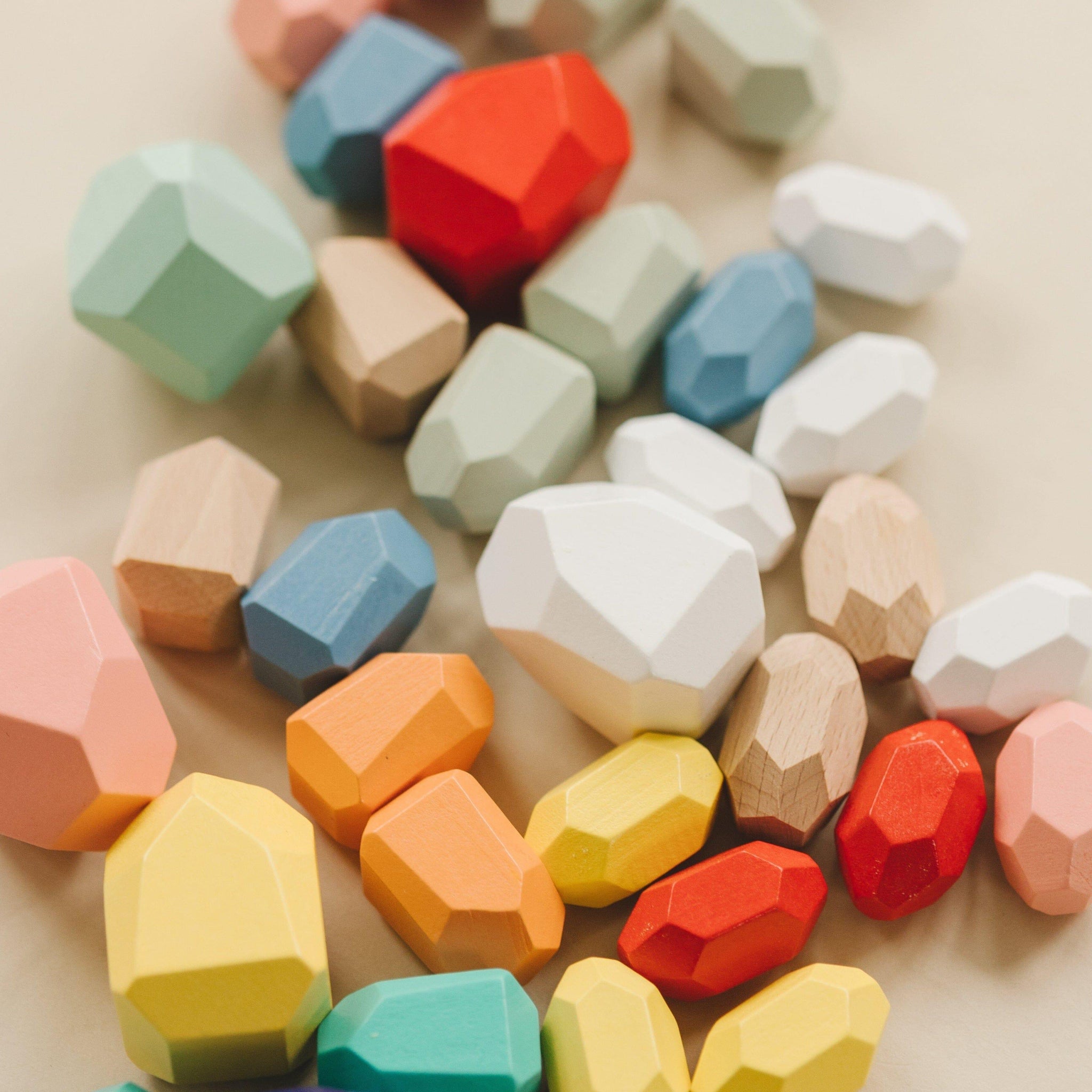 Montessori Building Blocks and Stacking Stones – Jabaloo