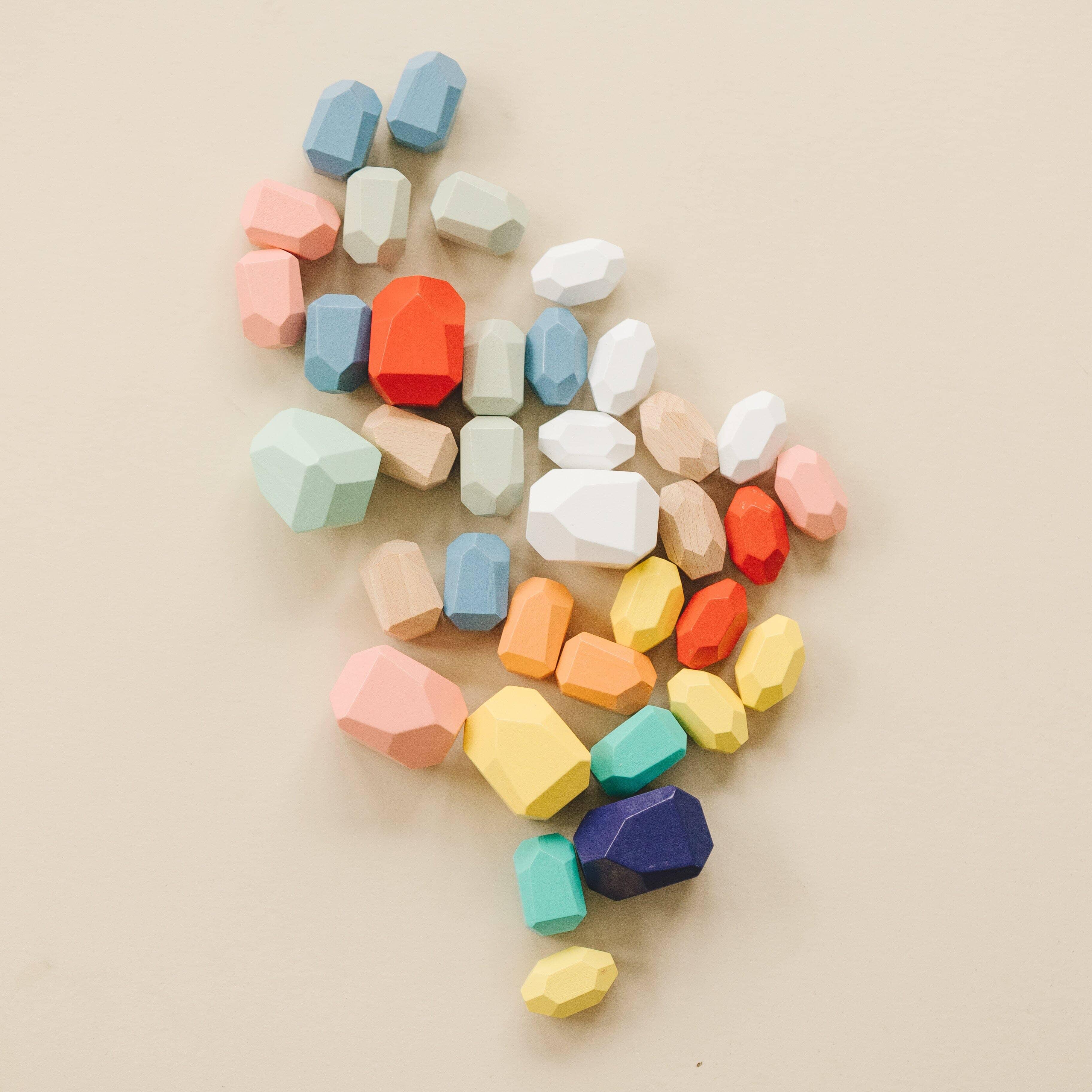 Montessori Building Blocks and Stacking Stones – Jabaloo